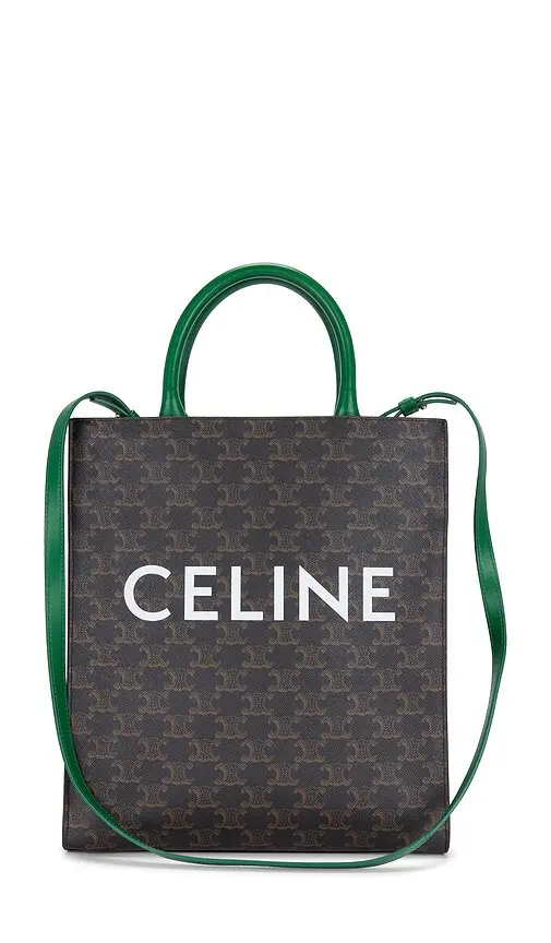 FWRD RENEW Celine Triomphe Vertical Cabas Tote Bag