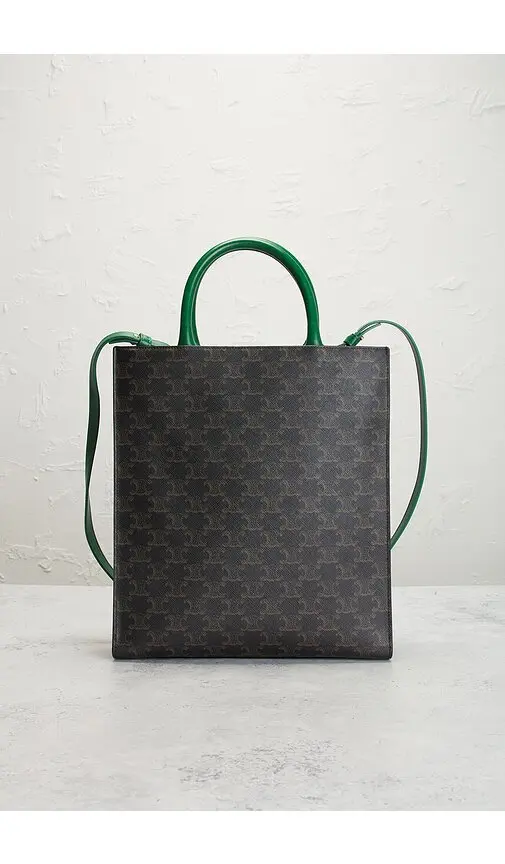 FWRD RENEW Celine Triomphe Vertical Cabas Tote Bag