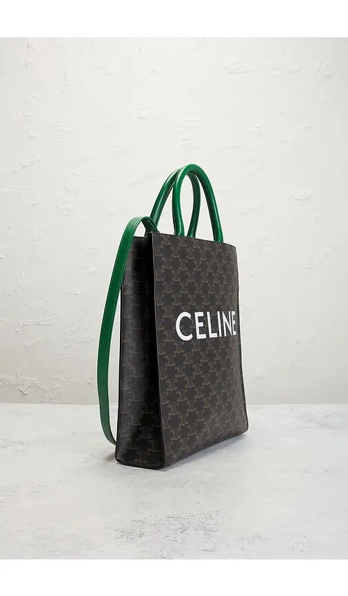 FWRD RENEW Celine Triomphe Vertical Cabas Tote Bag