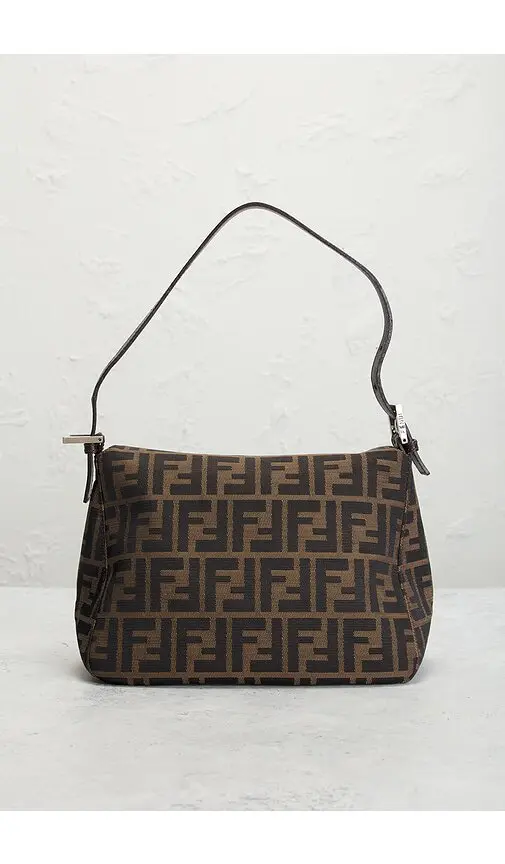 FWRD RENEW Fendi Zucca Shoulder Bag