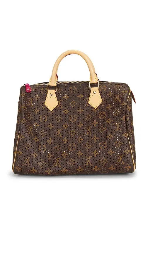FWRD RENEW Louis Vuitton Monogram Perforated Speedy 30 Handbag