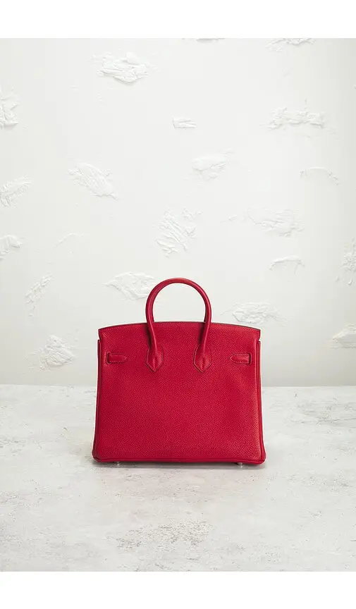 FWRD RENEW Hermes Togo Birkin 25 Handbag