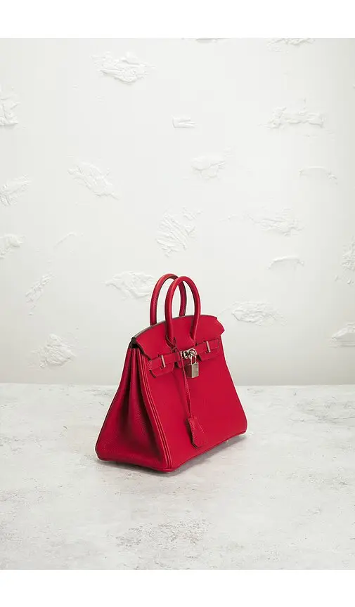 FWRD RENEW Hermes Togo Birkin 25 Handbag