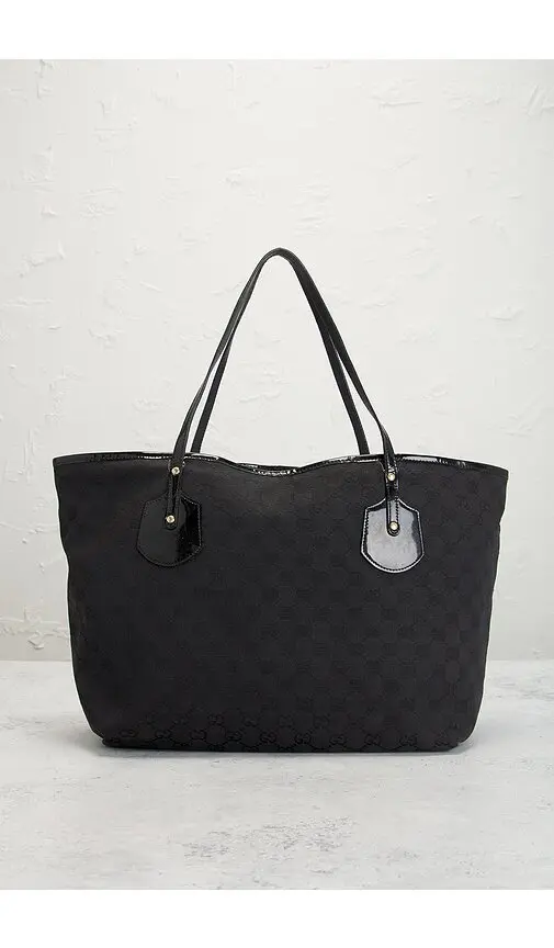 FWRD RENEW Gucci Jolie Gg Canvas Tote Bag