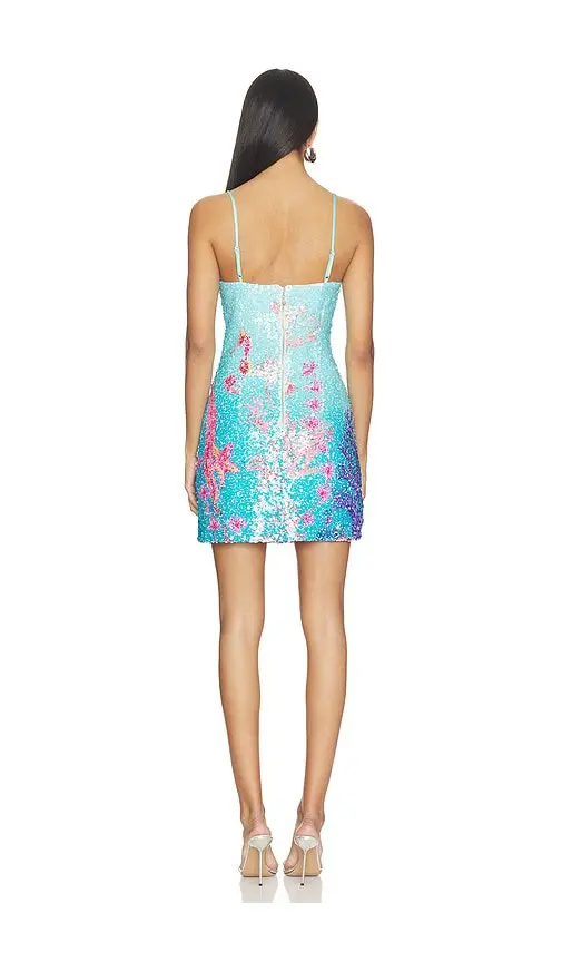 ELLIATT Sequin Embellished Mini Dress