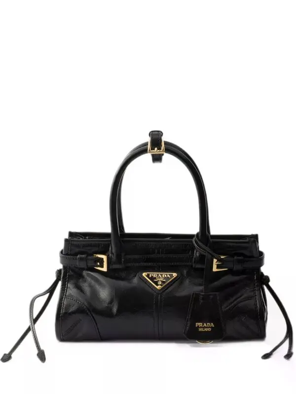 Prada Bonnie Leather Mini-bag - Black