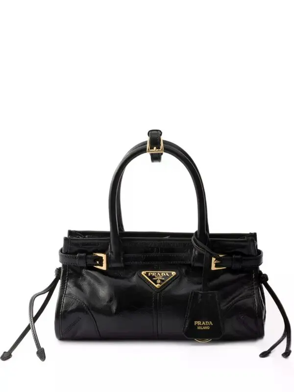 Prada Bonnie Leather Mini-bag - Black