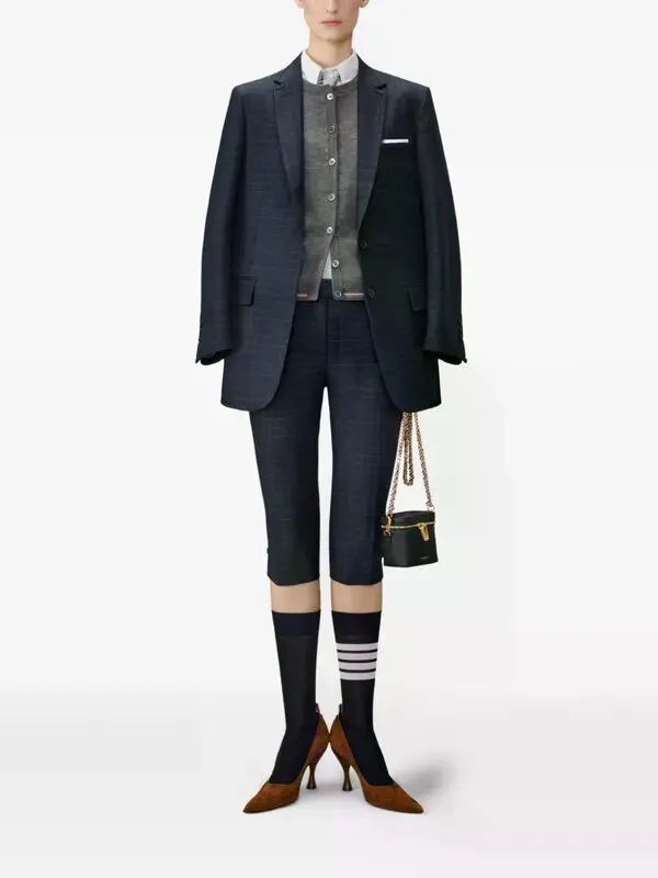 Thom Browne Rib-stitch Wool Cardigan