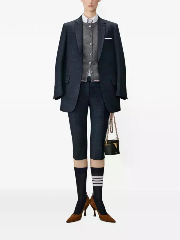 Thom Browne Rib-stitch Wool Cardigan