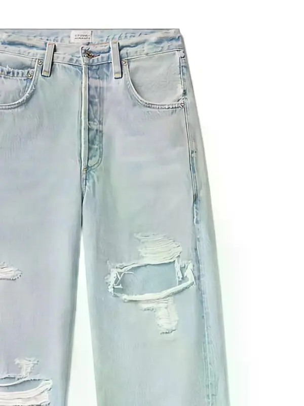 Citizens Of Humanity Distressed Raw-cut Jeans
