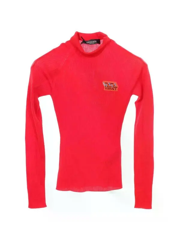 Versace Logo High-neck Sweater