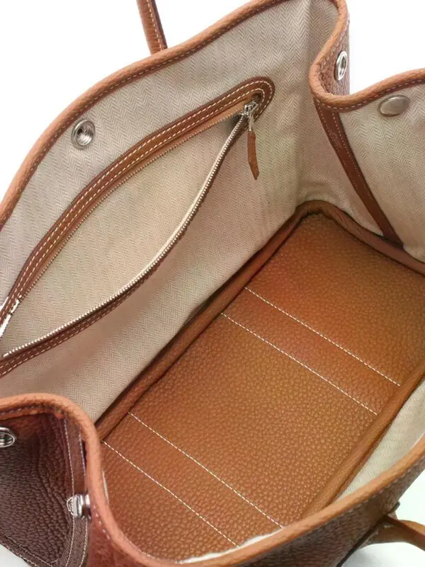 Hermès Tpm Garden Party Tote Bag - Brown