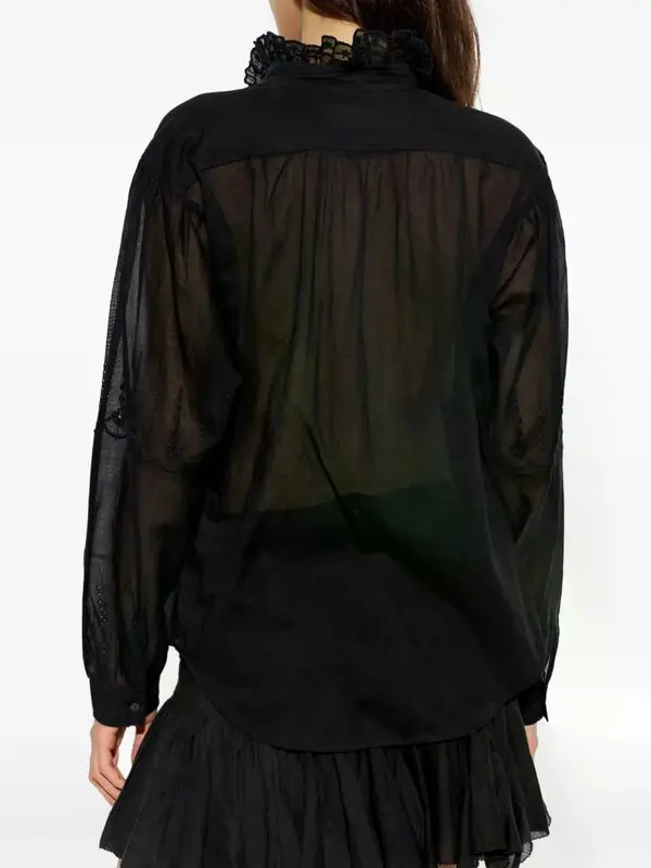 MARANT ETOILE Leota Ruffled Shirt