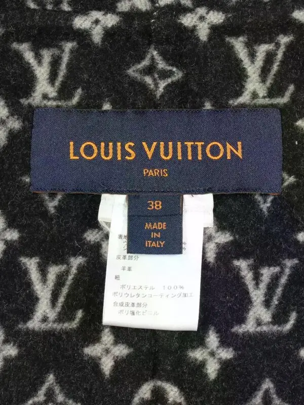 LOUIS VUITTON 2010s Monogram Hooded Poncho