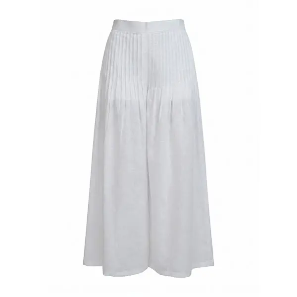 MUDA CLOTHING FZ LLC Margot Linen Trouser - White