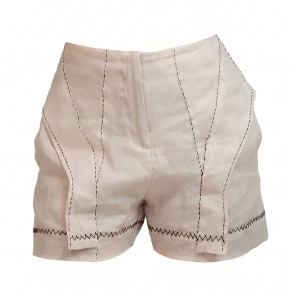 MUDA CLOTHING FZ LLC Neutrals Emily Shorts - Beige