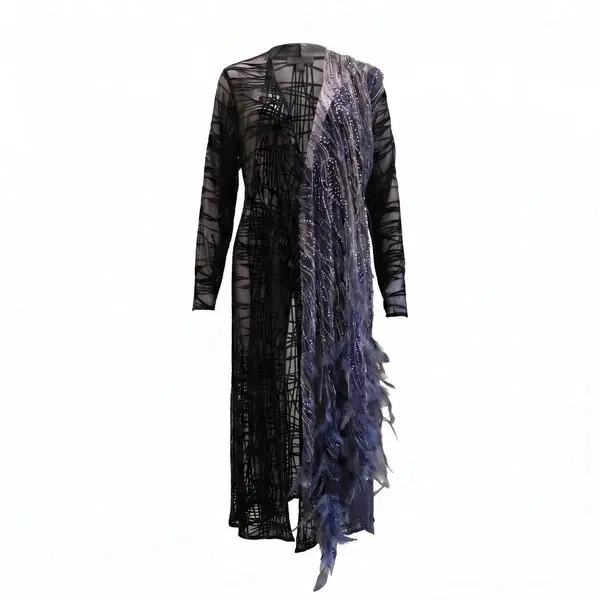 SANIYA KHAN Black / Blue Skyfall