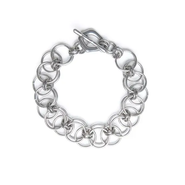 BYWOLFGANG The Circe Chainmail Bracelet - Silver
