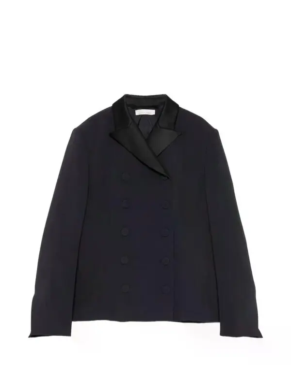 Liviana Conti Double-breasted Blazer - Black