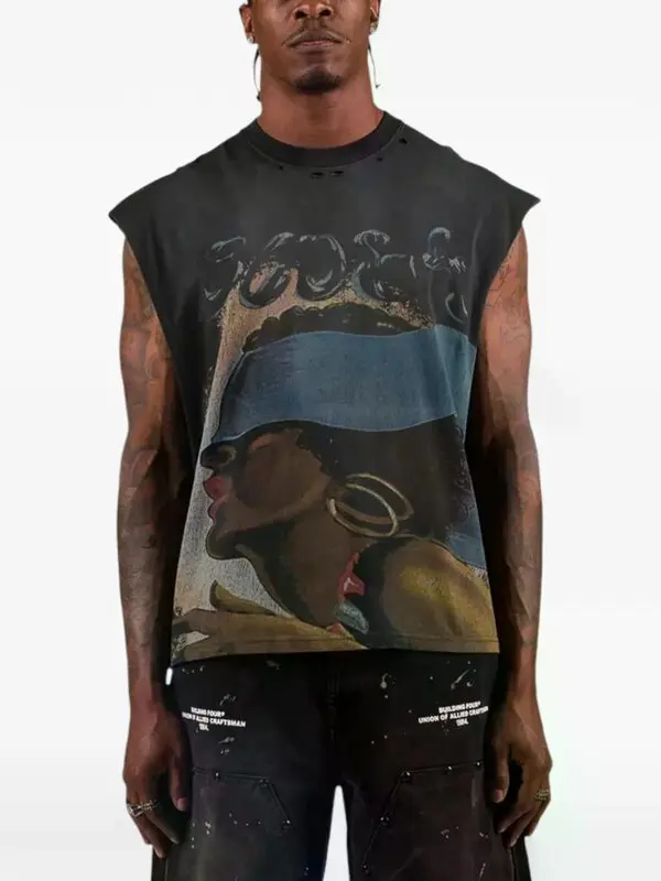 BLDG4 Monument Graphic-print Tank Top
