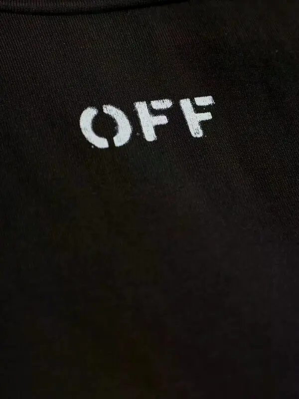 Off-White Logo-print Long-sleeve Top