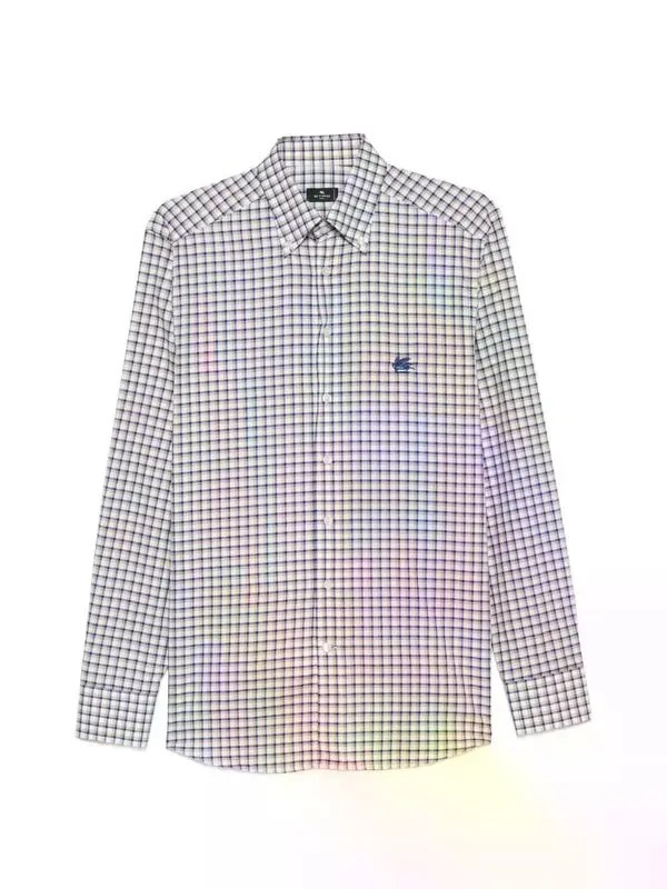 Etro Check-pattern Button-down Shirt