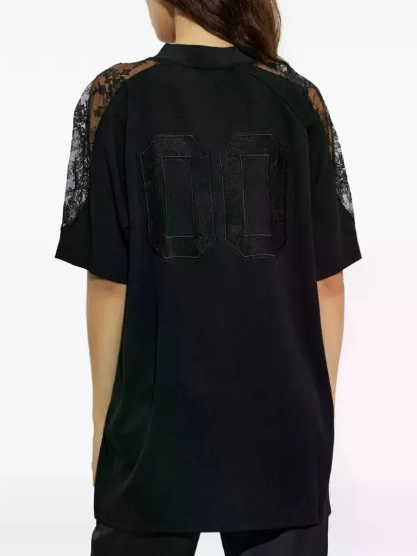 Off-White Lace-panel T-shirt