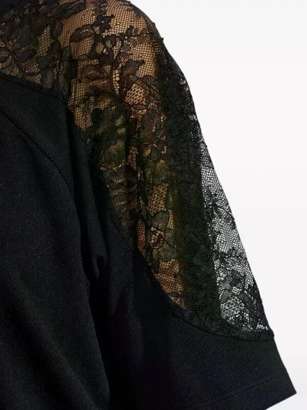 Off-White Lace-panel T-shirt