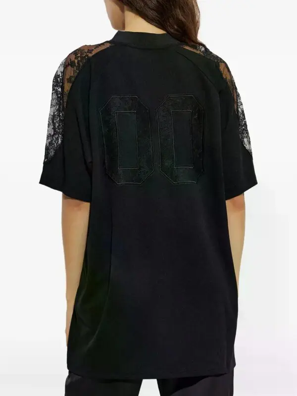 Off-White Lace-panel T-shirt