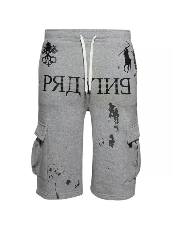 PRAYING Cargo Logo Shorts