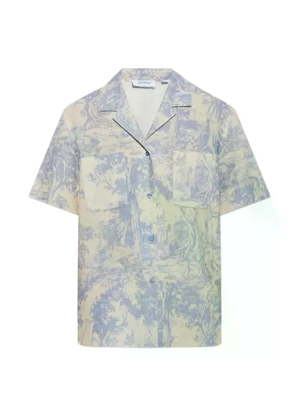 Off-White Landscape-print Shirt