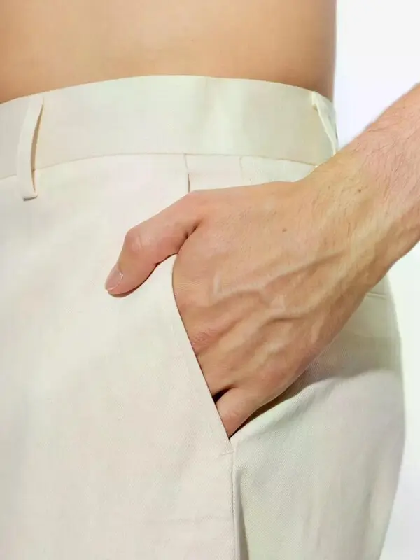 Palm Angels Press-stud Straight-leg Trousers