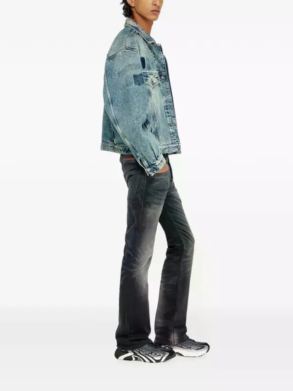 DIESEL® Bootcut Jeans Low Waist 2007 Zatiny - Grey