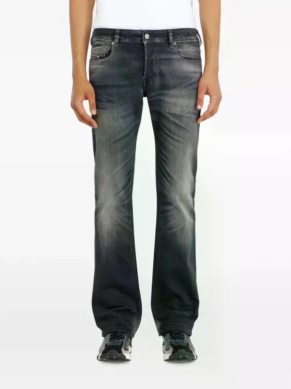DIESEL® Bootcut Jeans Low Waist 2007 Zatiny - Grey