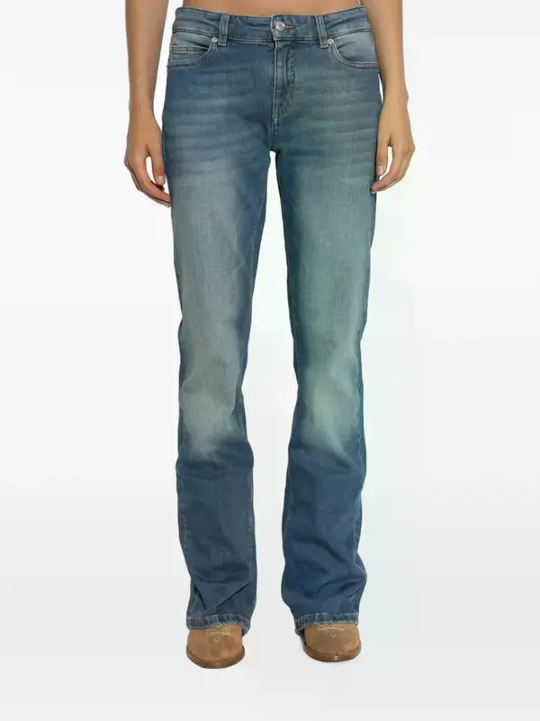Zadig&Voltaire Eclipse Whiskered-effect Jeans