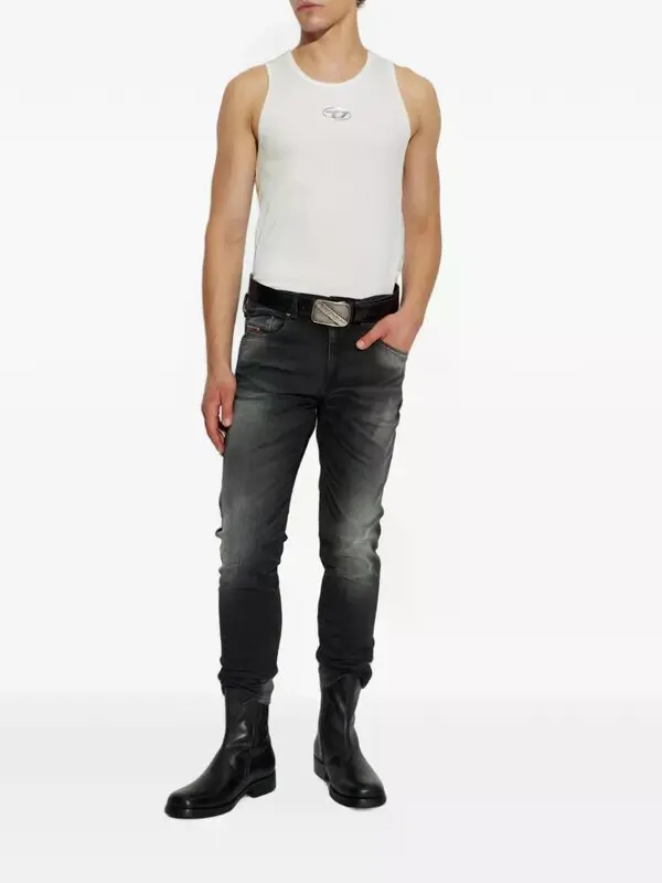 DIESEL® D-strukt Faded-effect Jeans