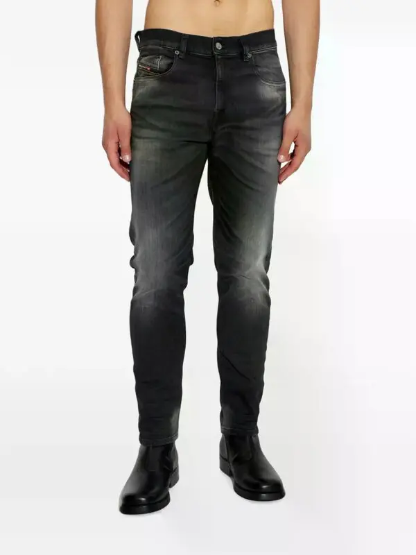 DIESEL® D-strukt Faded-effect Jeans