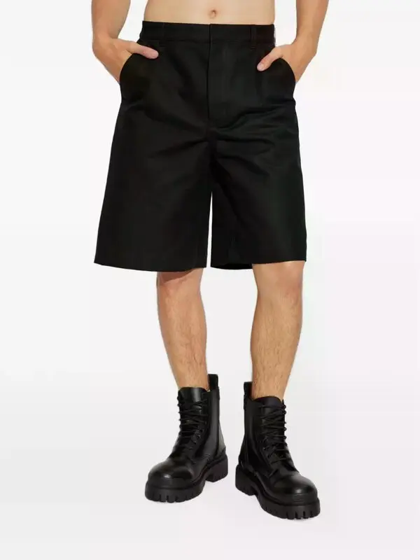 Balenciaga Multi-pocket Cotton Shorts