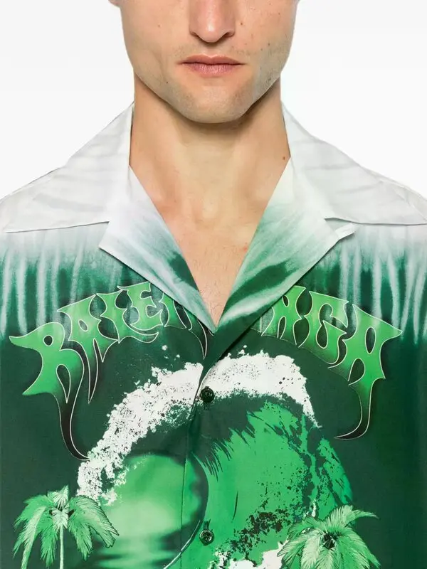 Balenciaga Graphic-print Shirt