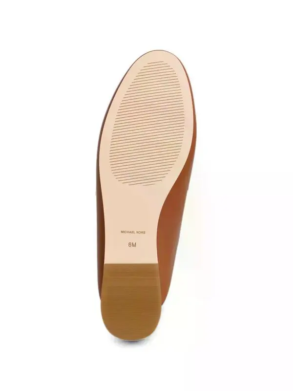 Michael Kors Mckenzie Logo-plaque Leather Mules