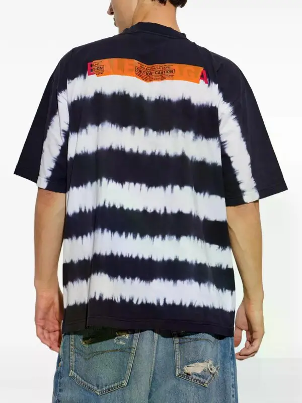 Balenciaga Tie-dye Logo-print T-shirt