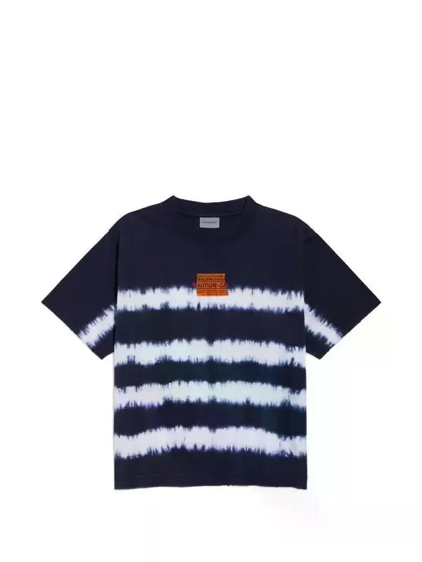 Balenciaga Tie-dye Logo-print T-shirt