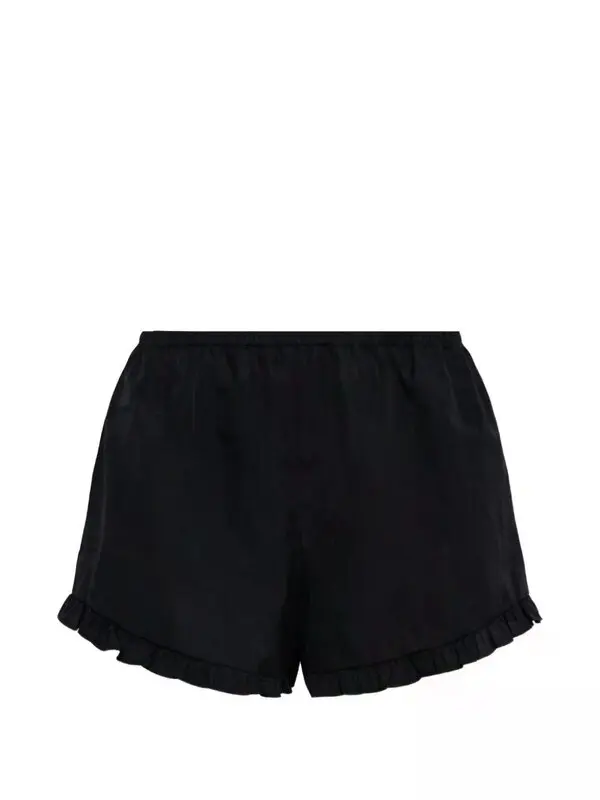 Hunza G Frill Mini Shorts