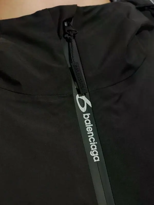 Balenciaga Logo-print Colour-block Hoodie