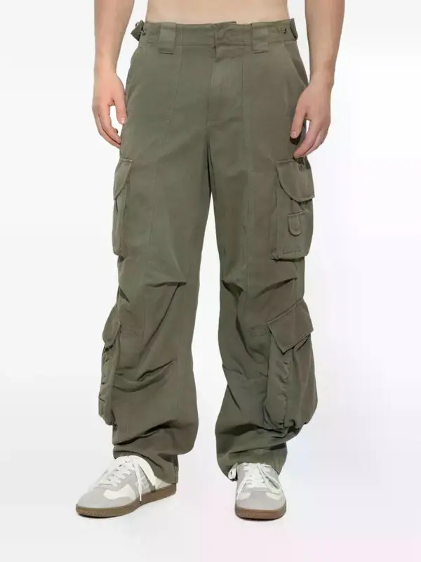 Balmain Logo-embroidered Cargo Pants