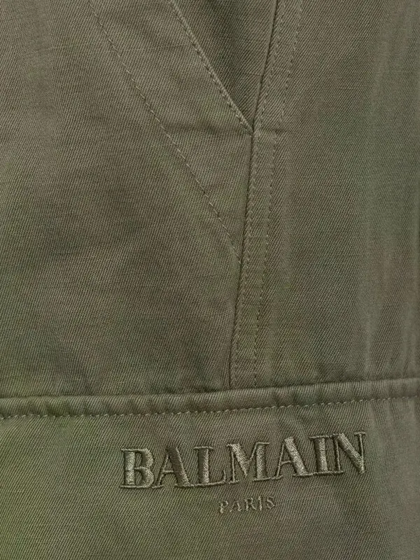 Balmain Logo-embroidered Cargo Pants