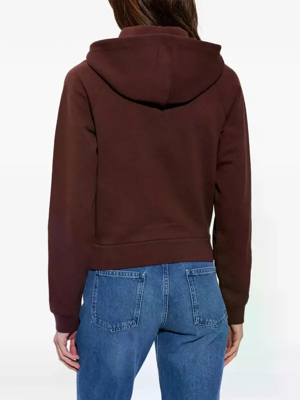 Moncler Logo-patch Zip-up Hoodie