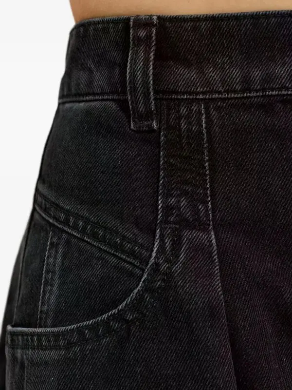 Isabel Marant Étoile Lisha Tapered Jeans - Black
