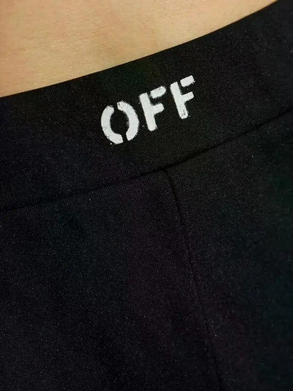 Off-White Split-hem Flared Trousers