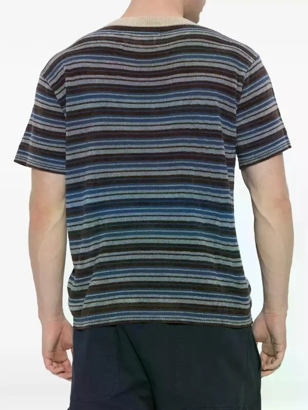 MAISON MARGIELA Striped Short-sleeve T-shirt